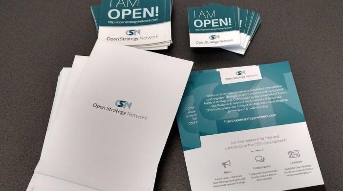 Open Strategy Network: New Platform for Research on Open Strategy ...